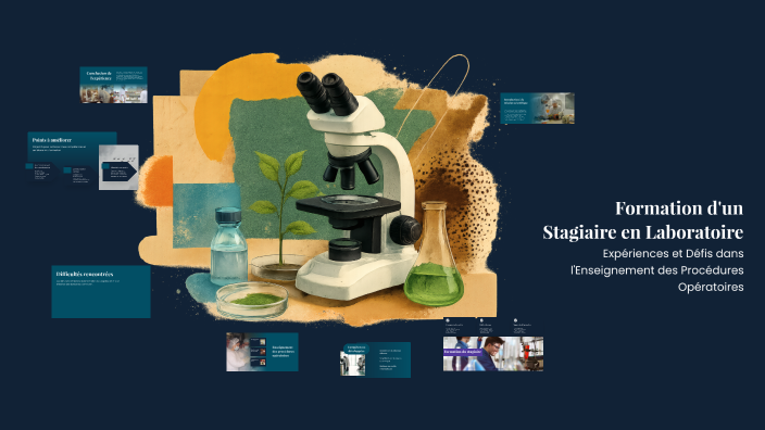 Formation d'un Stagiaire en Laboratoire by Sacha Mathieu-Leonard on Prezi