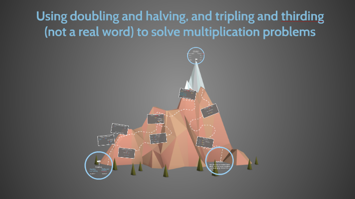 Using doubling and halving to solve multiplication problems by Grant O ...