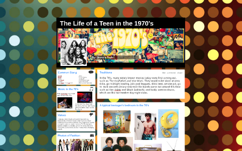 The life of a Teen in the 1970's by Jessica Tagle on Prezi