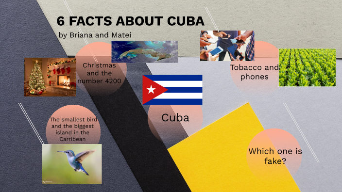 6 facts about Cuba by Briana Falamas on Prezi