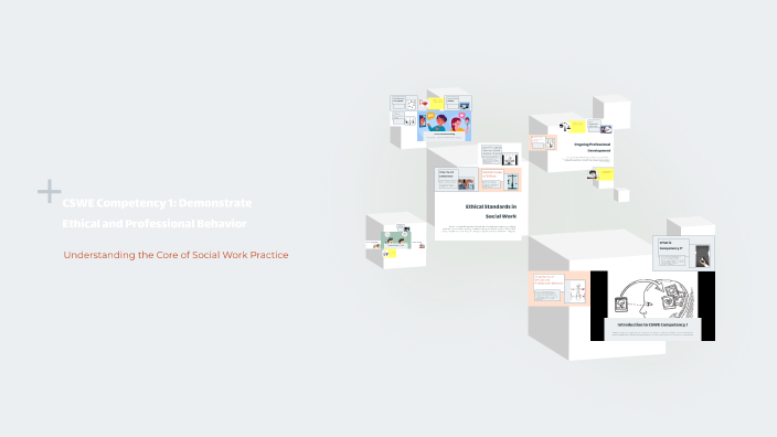 CSWE Competency 1: Demonstrate Ethical and Professional Behavior by ...