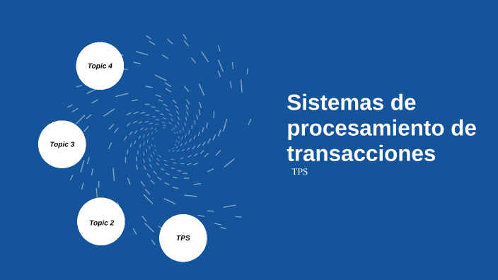 Sistemas de procesamiento de transacciones TPS by Salvador Humberto ...