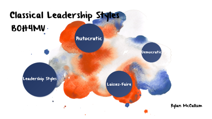 BOH4MV Classical Leadership Styles by Rylan McCallum on Prezi