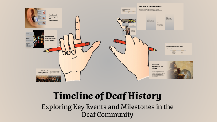 Timeline of Deaf History by Karen Colvin on Prezi