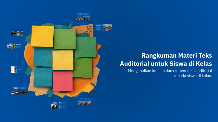 Rangkuman Materi Teks Auditorial untuk Siswa di Kelas by rue on Prezi