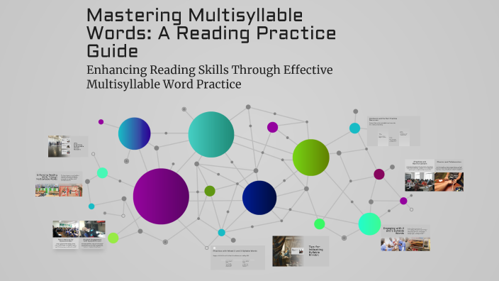 Mastering Multisyllable Words: A Reading Practice Guide by Jessica ...