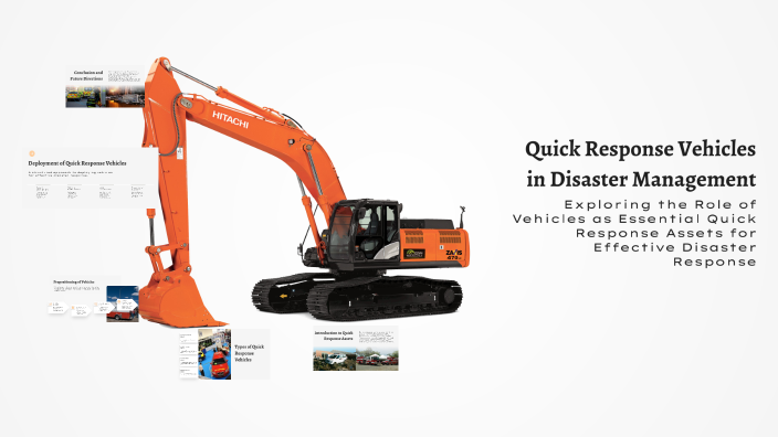 Quick Response Vehicles in Disaster Management by Ace Alexander ...
