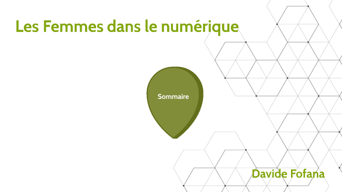 Les Femmes Dans Le Numerique By Davide Fofana On Prezi