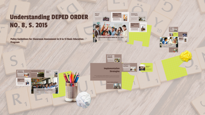 Understanding DEPED ORDER NO. 8, S. 2015 by Victoria Sibayan on Prezi