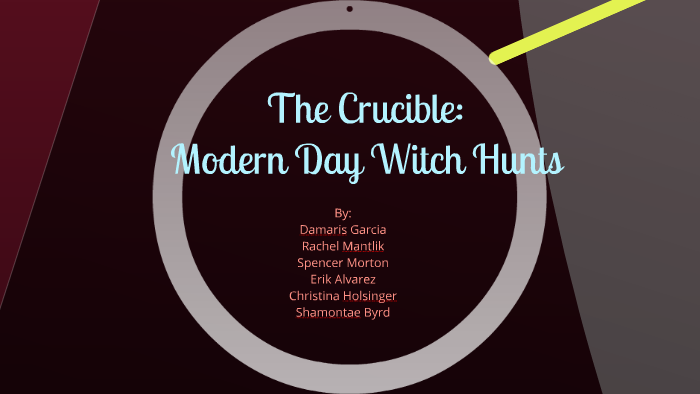 modern day witch hunts by Dee Garcia on Prezi
