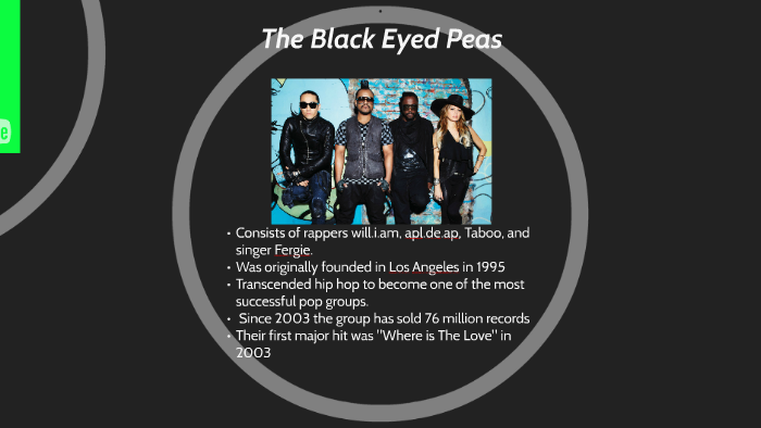 The Black Eyed Peas by lisa ruhl