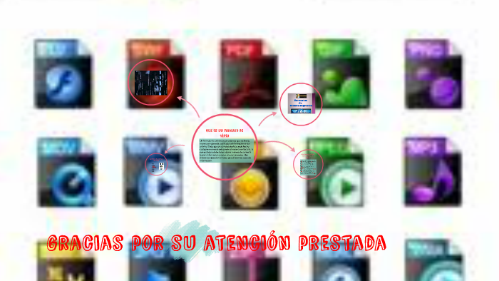 Un formato de archivo es un estándar que define la manera en by maira ...