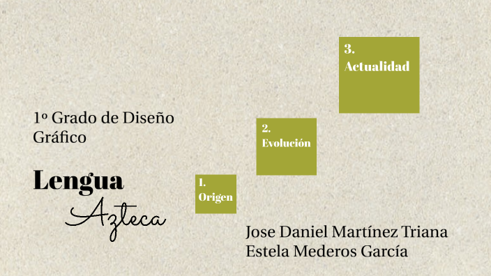 Lengua Azteca by Estela Mederos on Prezi