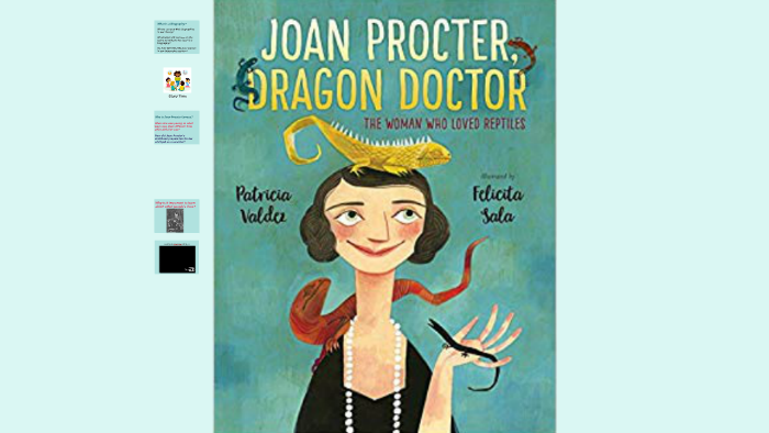 Joan Procter, Dragon Doctor: The Woman Who Loved Reptiles by Susan Knaack