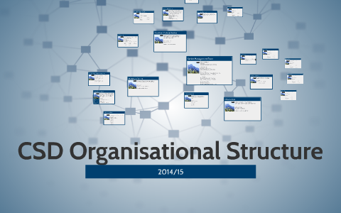 CSD Organisational Structure by Steve Tapril on Prezi