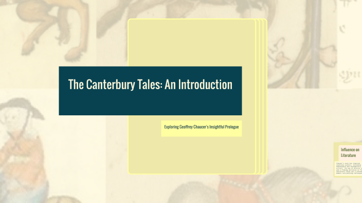 The Canterbury Tales: An Introduction by Roberto Pino on Prezi