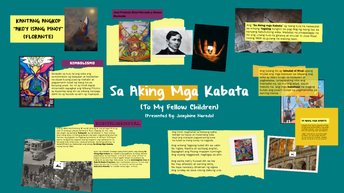 Sa Aking Mga Kabata by JOSEPHINE GONZALES on Prezi
