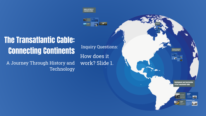 The Transatlantic Cable: Connecting Continents by Mahamadou Dukureh on ...