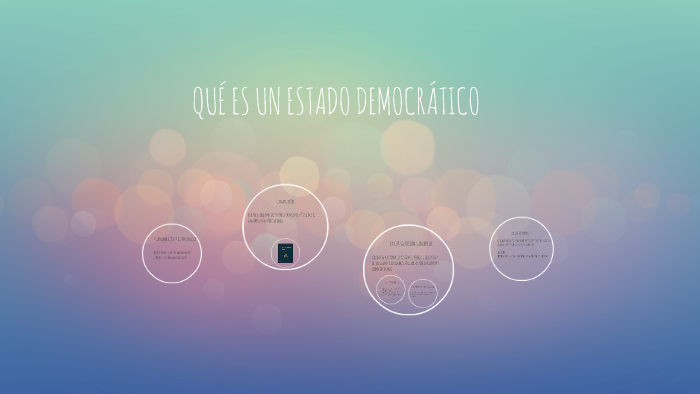 QUÉ ES UN ESTADO DEMOCRÁTICO by Agustín de la Cruz Benavides on Prezi