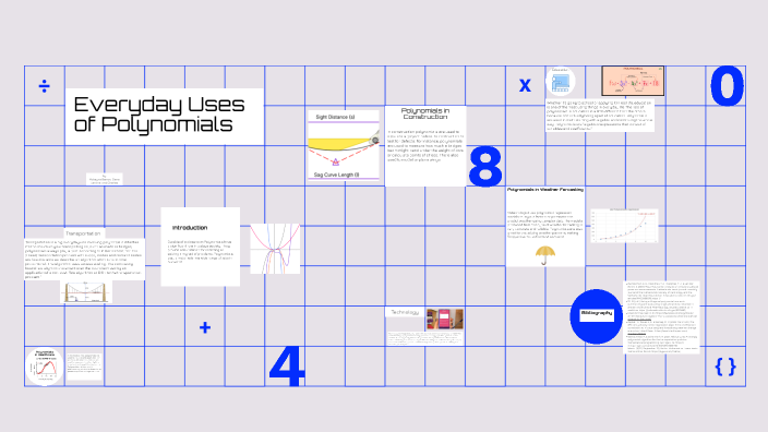 Everyday Uses of Polynomials by Mckayne Barron on Prezi
