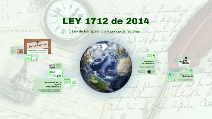 LEY 1712 de 2014 by Ana Sena on Prezi