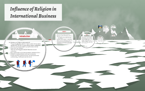 Influence of Religion in International Business by Andrew Siribohdi on ...
