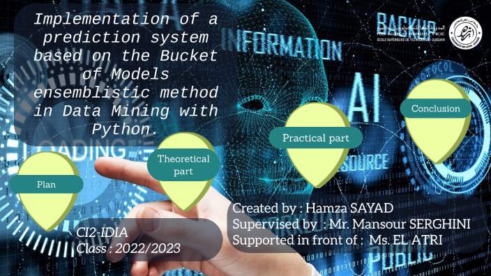 Implementation of a prediction system based on the Bucket of Models ensemblistic method in Data ...