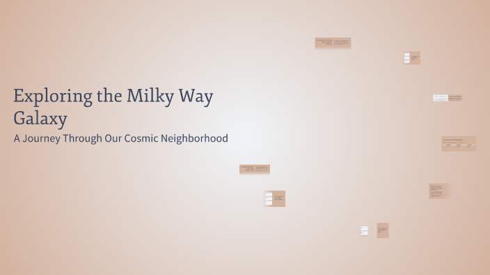 Exploring the Milky Way Galaxy by Çınar on Prezi