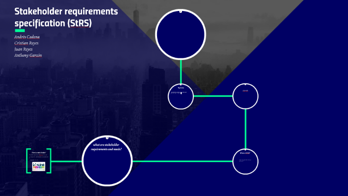 Stakeholder requirements specification (stRs) by on Prezi