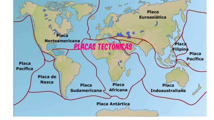 PLACAS TECTÓNICAS by marta isabel jara diaz on Prezi