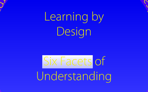 Six Facets of Understanding by Scott Nilsen on Prezi