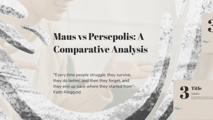 Maus vs Persepolis by Yoni A3KD on Prezi