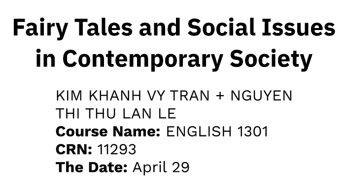 RHETORICAL ANALYSIS OF "LITTLE RED RIDING HOOD" by KIM KHANH VY TRAN on ...