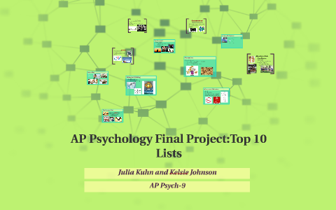 AP Psychology Final Project:Top 10 Lists by Kelsie Johnson on Prezi