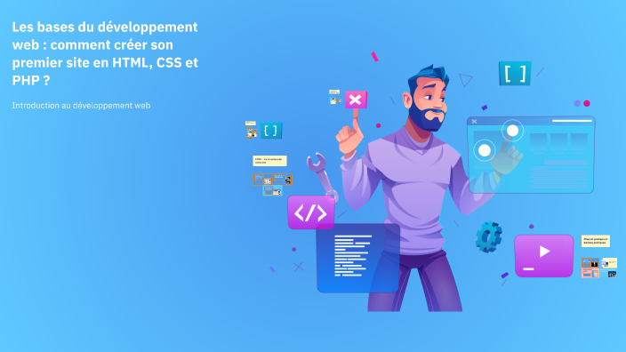 Les bases du développement web : comment créer son premier site en HTML, CSS et PHP ? by Aimé ...