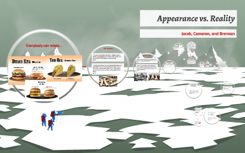 Appearance vs. Reality by Cameron Lynch on Prezi