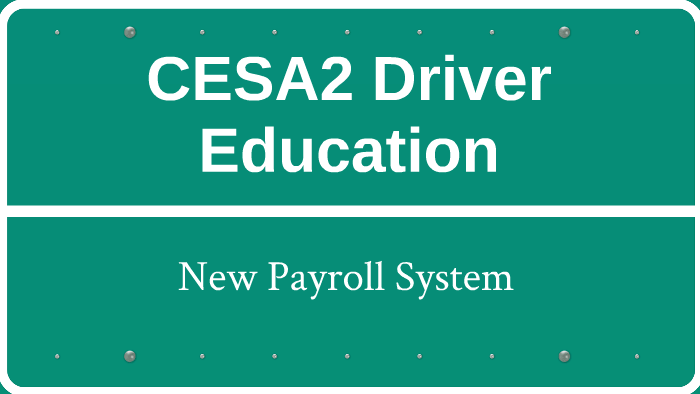 CESA2 Driver Education by Katie Scheuerell