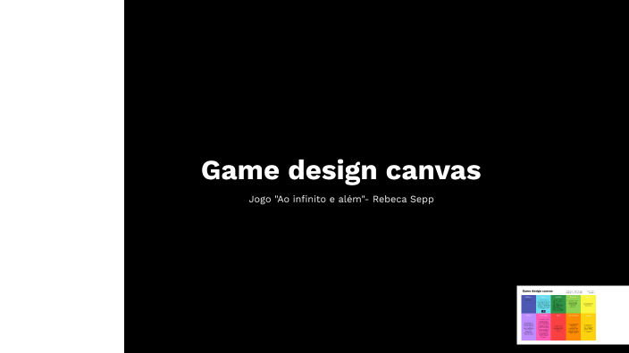 GDD canvas by rebeca da rosa on Prezi