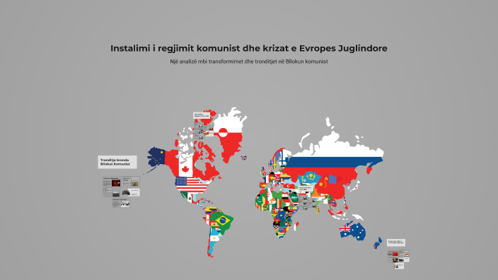 Instalimi i regjimit komunist dhe krizat e Evropes Juglindore by ...