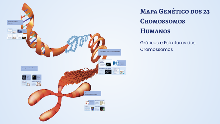 Mapa Genético dos 23 Cromossomos Humanos by JOSHUA ADRIANO ZUNIGA ...