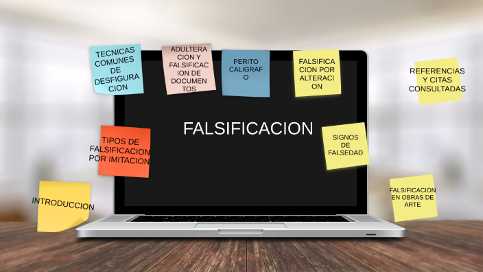 TIPOS DE FALSIFICACIÓN by Milagros Molina on Prezi