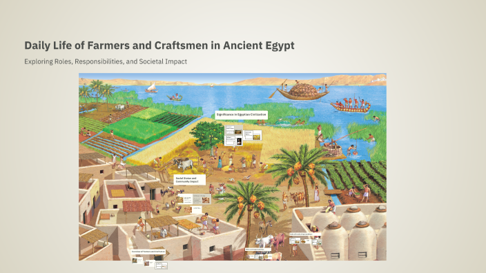 Daily Life of Farmers and Craftsmen in Ancient Egypt by Pat Jenk on Prezi