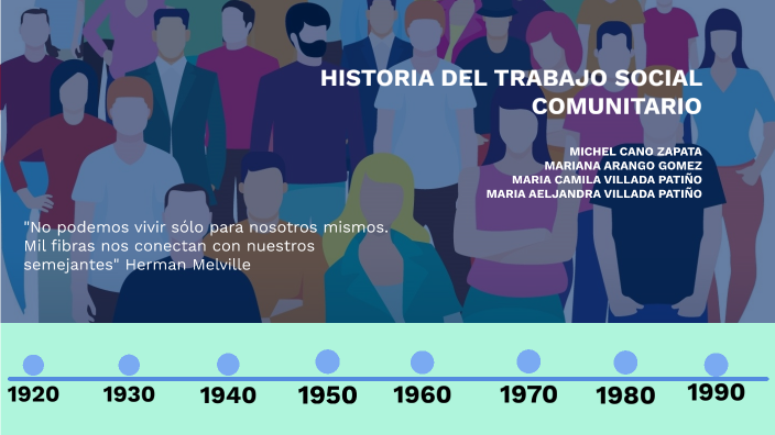 HISTORIA DEL TRABAJO SOCIAL COMUNITARIO MICHEL CANO ZAPATA MARIANA ...