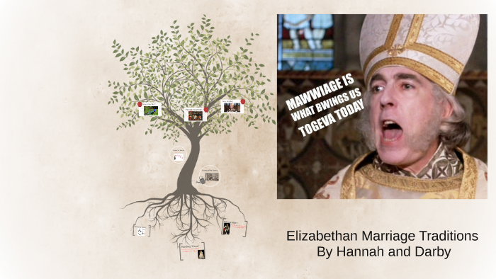 Elizabethan Marriage Traditions by Darby Lewis