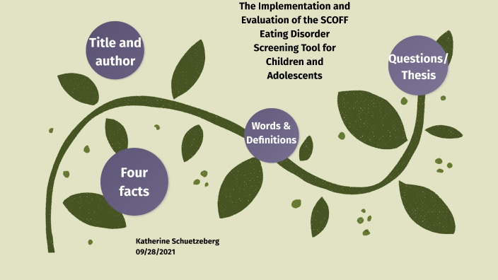 The Implementation and Evaluation of the SCOFF (Sick, Control, One ...