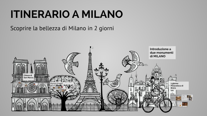 ITINERARIO A MILANO by kyrie rivera on Prezi