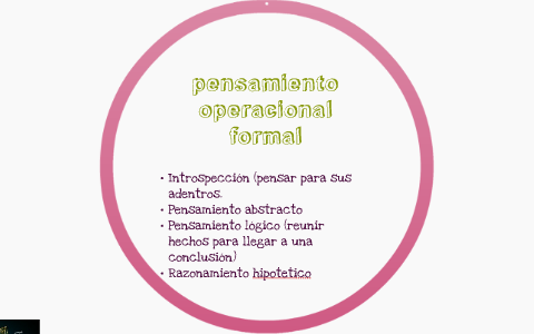 pensamiento operacional formal by Erika Rodríguez on Prezi
