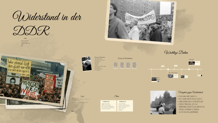 Widerstand in der DDR by Lukas on Prezi
