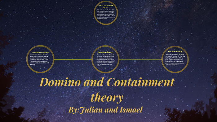 Domino and Containment theory by Julian Rascon