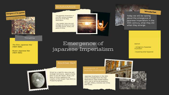 Emergence of japanese Imperialism by [AP-Student] Jamilah Tessa Muico ...